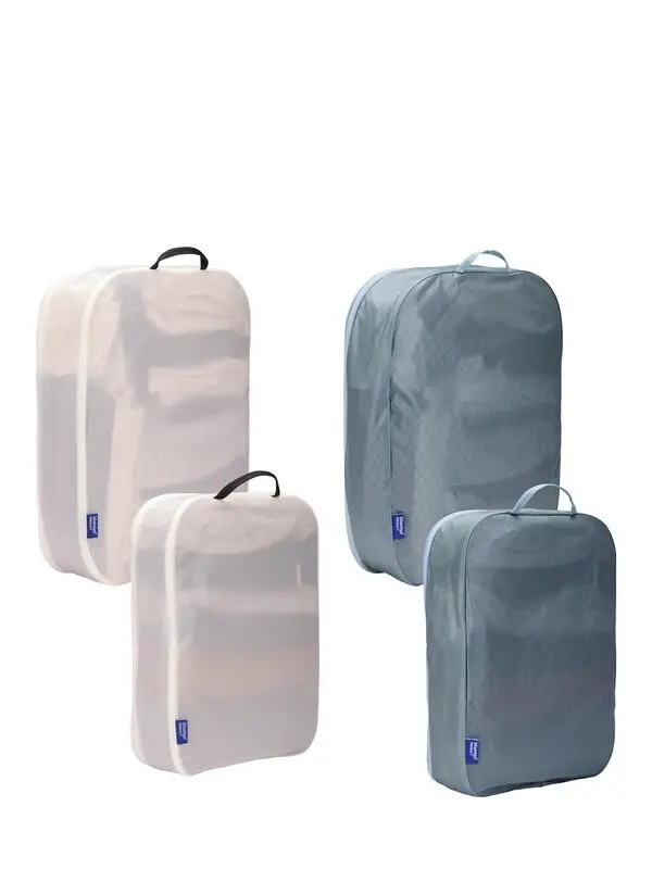 Thule Family Packing Cube Set - Pond Gray/white