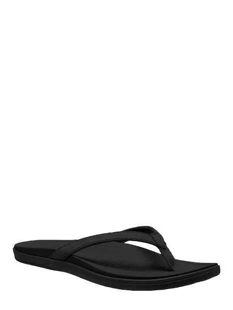 Sanuk Wave Whisper Flip Flop - Black