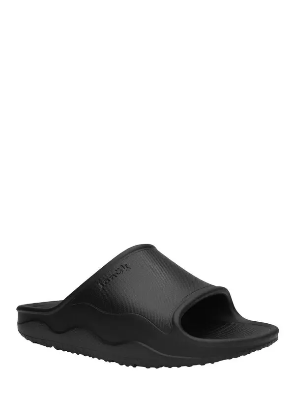 Sanuk Beer Foamie Slide Sandals - Black