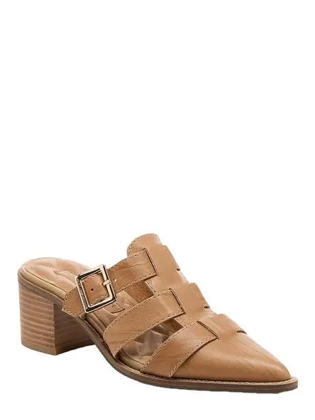 KELSI DAGGER BROOKLYN Strappy Mule - Oatmeal