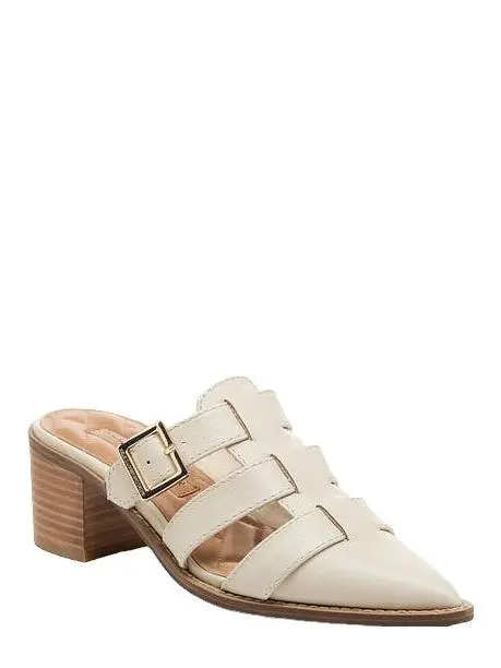 KELSI DAGGER BROOKLYN Strappy Mule - Salt