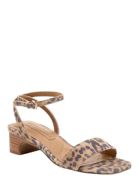 KELSI DAGGER BROOKLYN August Leopard Print Ankle Strap Sandal - Summer Leopard
