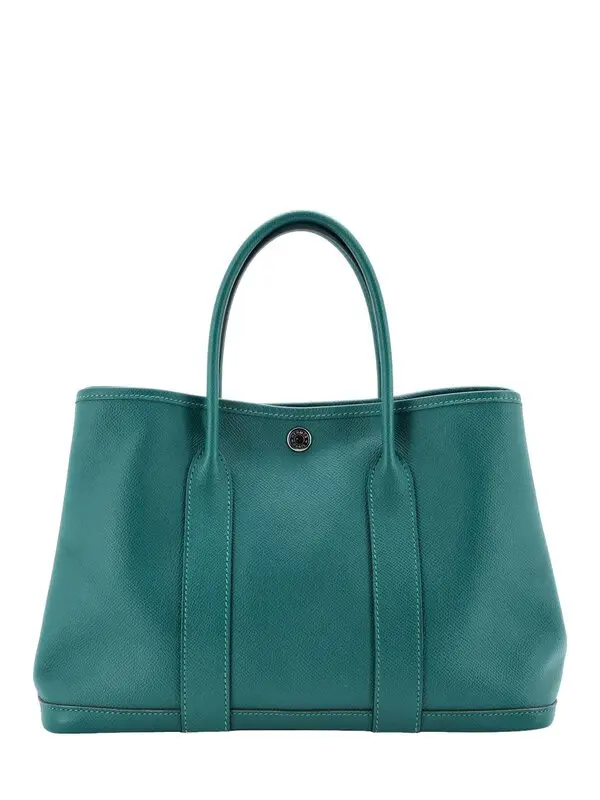 Hermès Garden Party Tote Leather 30 - Malachite