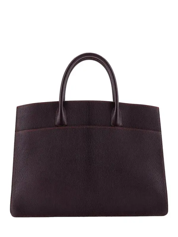 Hermès White Bus Bag Leather 39 - Raisin