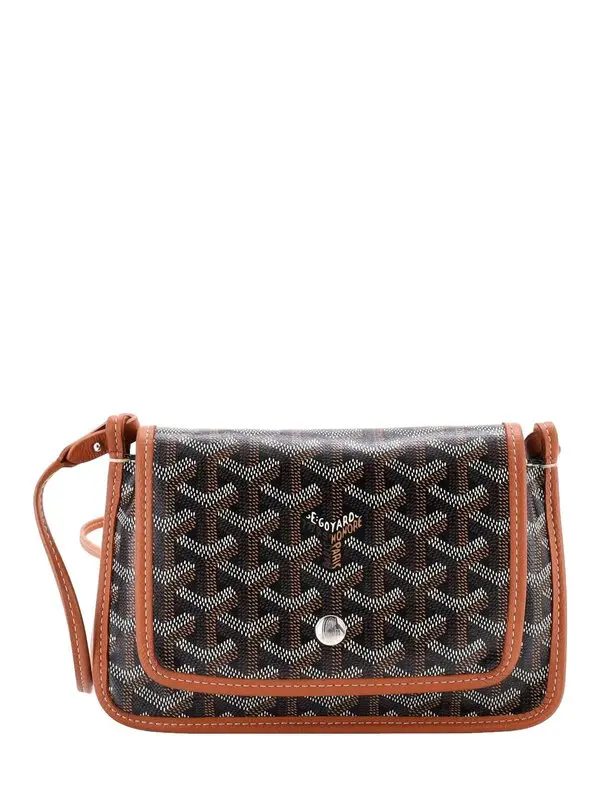 Goyard Plumet Clutch Wallet Coated Canvas - Brown