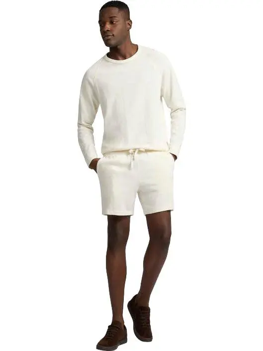 Onia Terry Slub Shorts - Egret