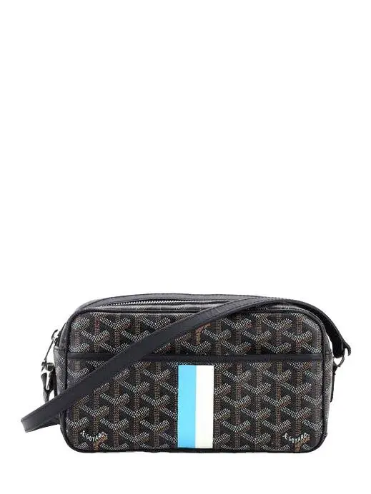 Goyard Cap Vert Bag Printed Coated Canvas - Black
