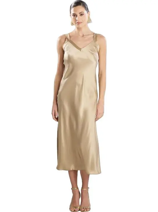 Natori Key Backless Gown - Frappe