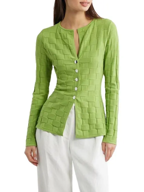 ALIGNE Olsen Knit Shirt - Apple Green