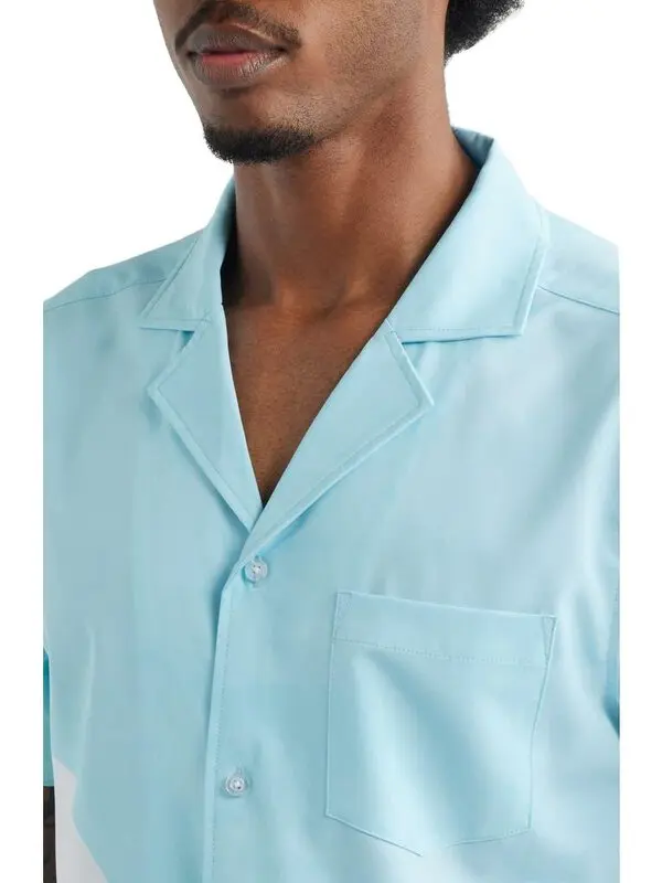 MAVRANS Salt Scene Weekend Camp Shirt - Blue