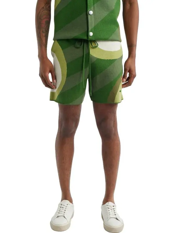 MAVRANS Golf Course Knit Shorts - Green