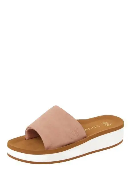 MALVADOS Gwen Platform Slide Sandal - Dusk