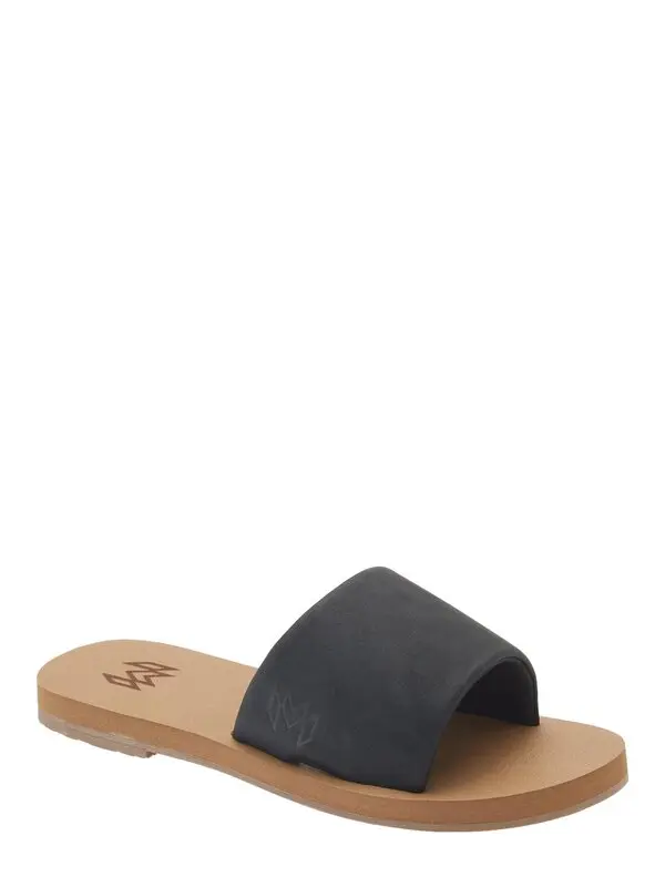 MALVADOS Ellie Slide Sandal - Jet
