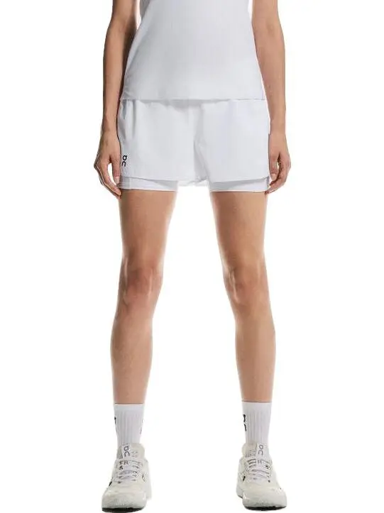 On Court 3-inch 2-in-1 Shorts - White