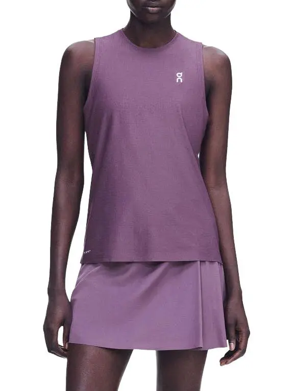 On Court Performance Tennis Tank - Cassis