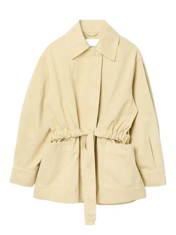 HOUSE OF DAGMAR Field Jacket - Almond Cream