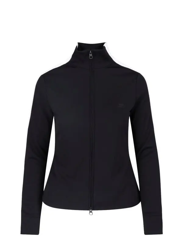 Polo Ralph Lauren C.p. Company Zip Logo Sweatshirt - Black