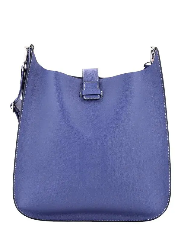 Hermès 33 Evelyne Sellier Bag Epsom - Blue