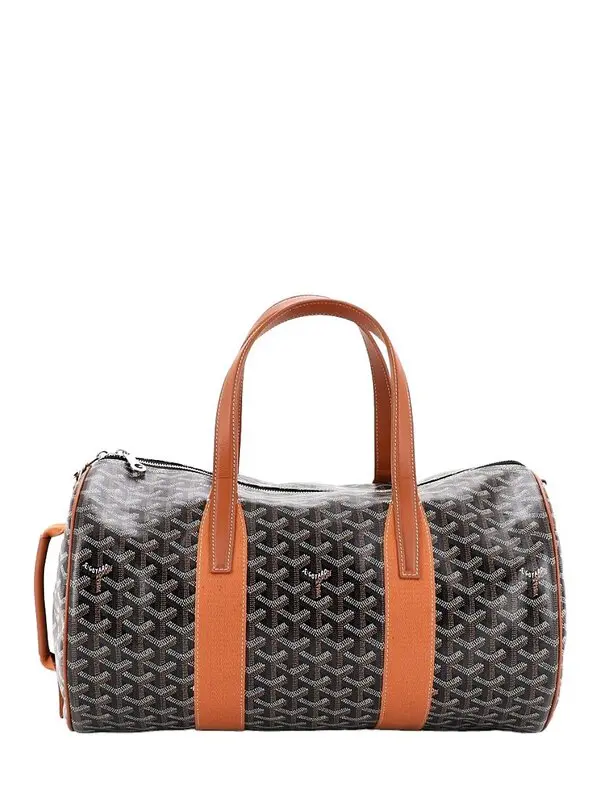 Goyard 40 Barrel Sport Duffle Bag Coated Canvas - Brown