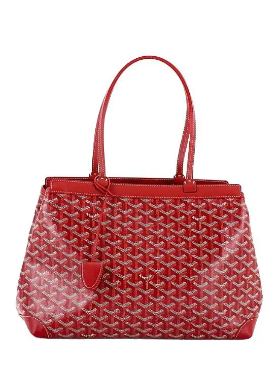 Goyard Pm Bellechasse Bag Coated Canvas - Red