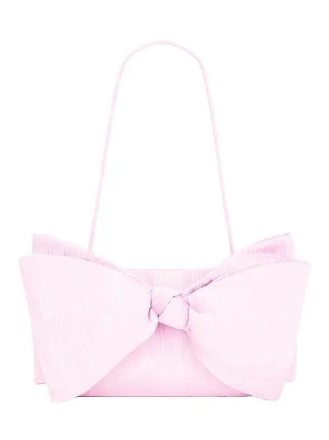 LOEFFLER RANDALL Valerie Bow Clutch - Powder Pink