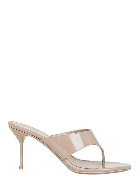 Paris Texas Lidia Thong Mule Sandal 70 - Taupe