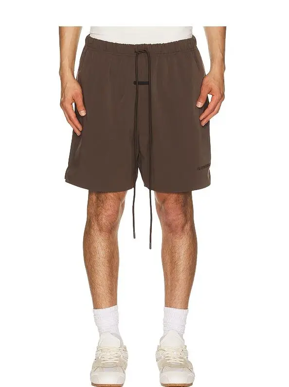 Fear Of God Active Trace Classic Short - Brown