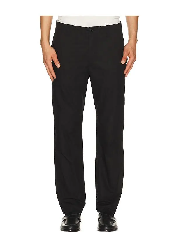Onia Poplin Traveler Pant - Black