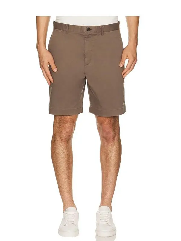 Theory Moonsoft Cotton Standard Shorts - Morel