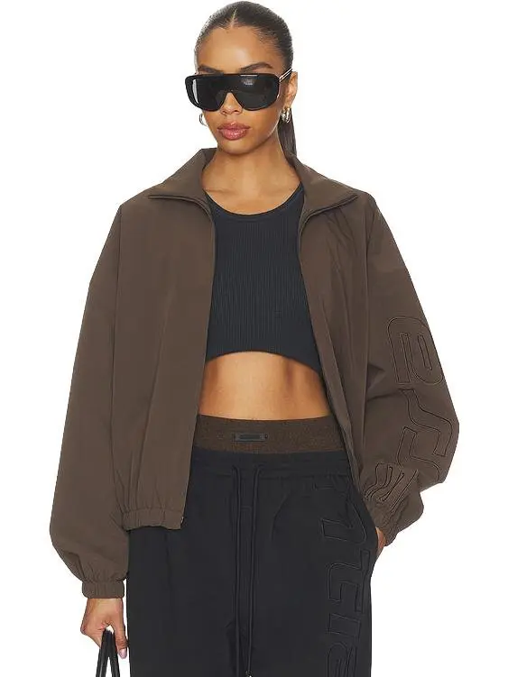 Fear Of God Active Trace Full Zip Track Jacket - Brown