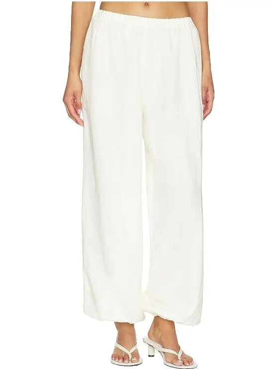 LOVERS AND FRIENDS Lexi Linen Pant - White