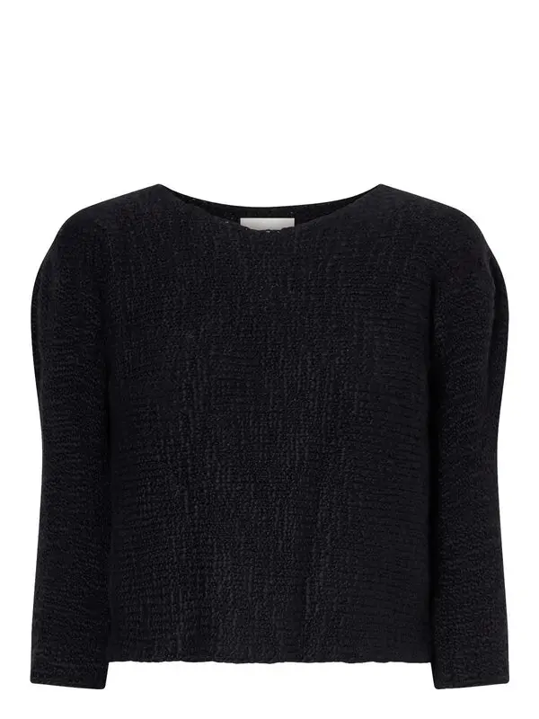 Suzie Kondi Patra Cashmere Sweater - Black