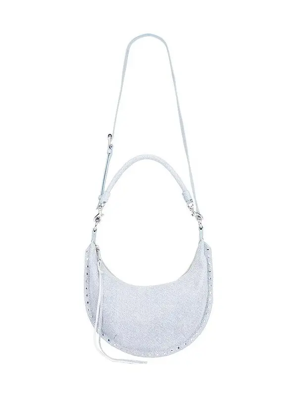 Rebecca Minkoff Darren Small Crescent Xbody - Denim Blue