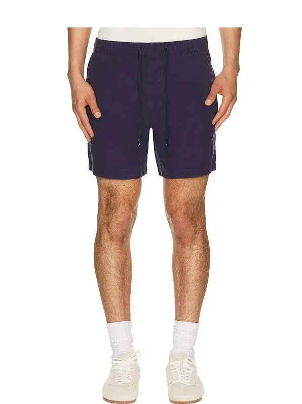 Polo Ralph Lauren Prepster Linen Pull-on Shorts - Newport Navy