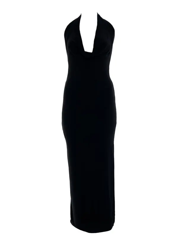 CHIARELLA Glam Midi Dress - Black