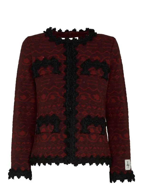 THE EXTREME COLLECTION Short Jacquard Jacket - Eed