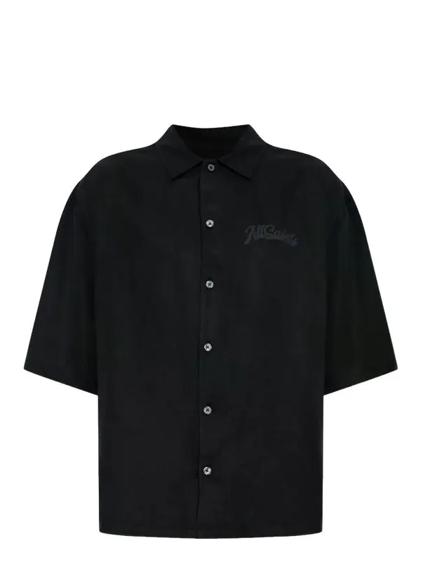 ALLSAINTS Logo Shirt - Black