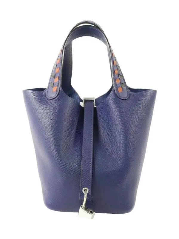 Hermès Picotin Lock Tote Bag - Blue