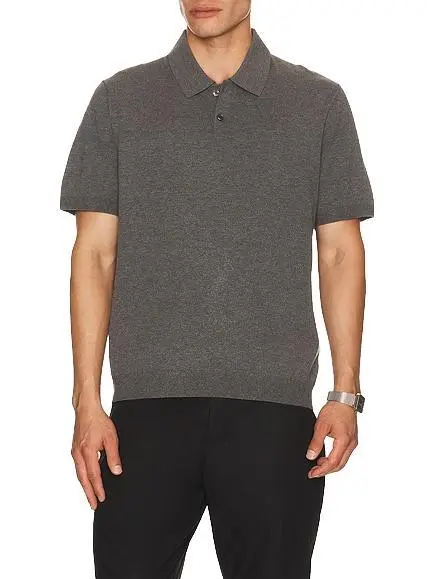 Theory Light Bilen Soris Polo - Medium Grey
