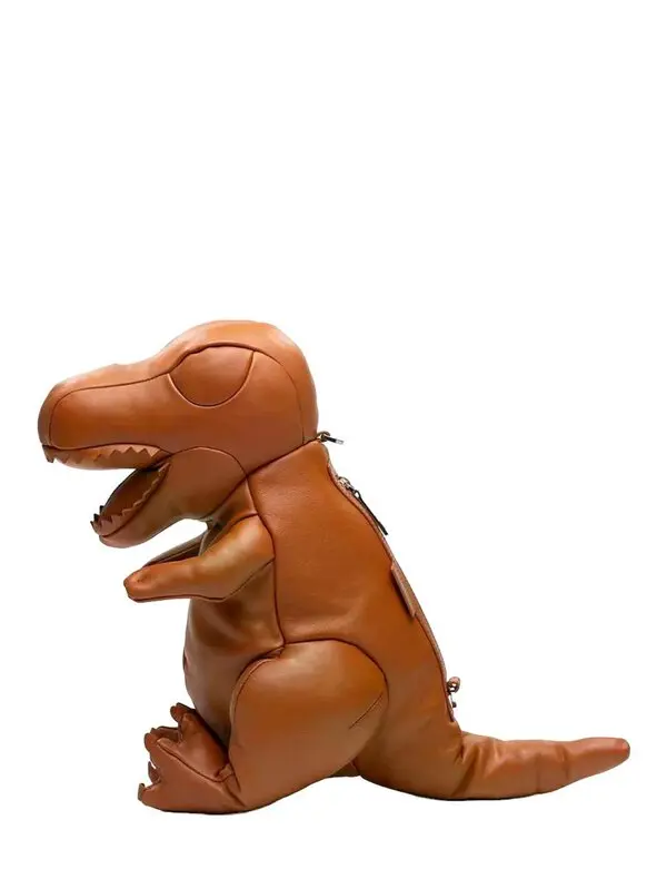 Mihara Yasuhiro Dolls T-rex Shoulder Bag - Brown