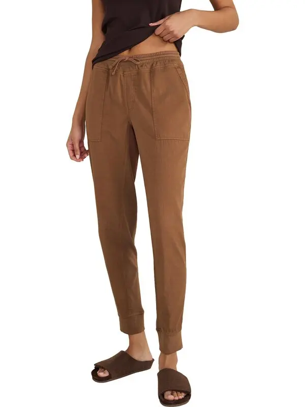 HAVEN WELL WITHIN Twill Joggers - Garment Dye Caribou