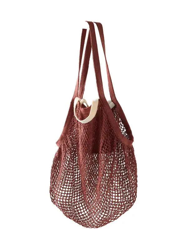 IMMODEST COTTON Jumbo Net Bag - Garnet