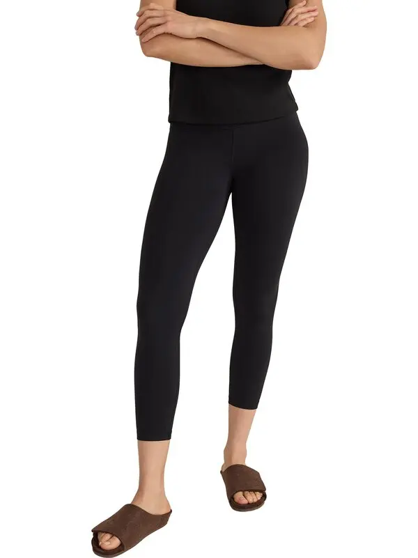 HAVEN WELL WITHIN Balance Cropped Leggings - Black