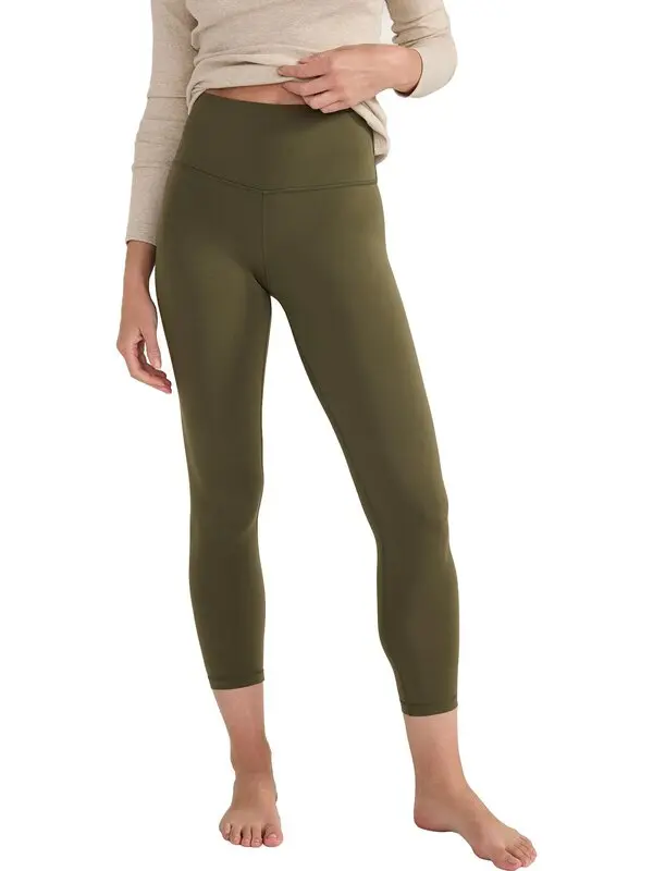 HAVEN WELL WITHIN Balance Cropped Leggings - Olive