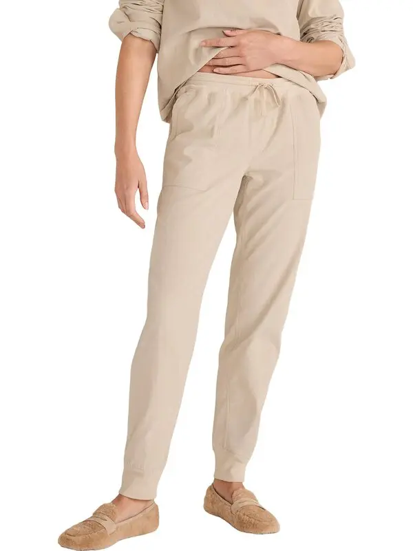 HAVEN WELL WITHIN Cotton Corded Joggers - Light Ash