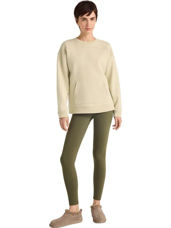 HAVEN WELL WITHIN Balance Fleece-lined Leggings - Olive