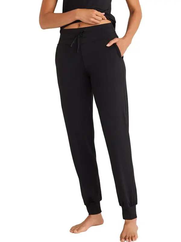 HAVEN WELL WITHIN Balance Drawstring Joggers - Black