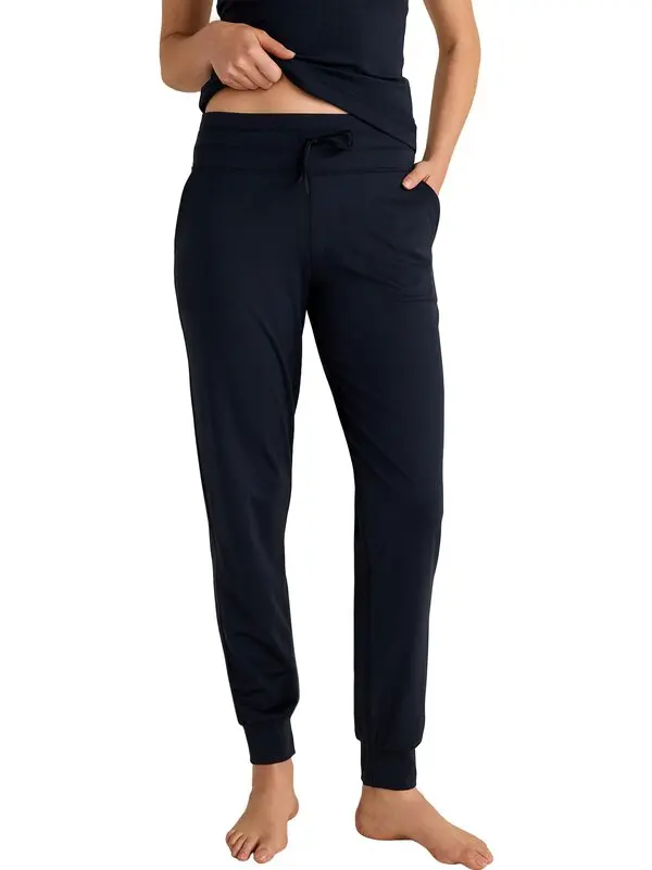 HAVEN WELL WITHIN Balance Drawstring Joggers - Indigo Ink