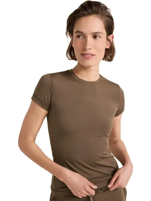 HAVEN WELL WITHIN Balance T-shirt - Deep Mocha