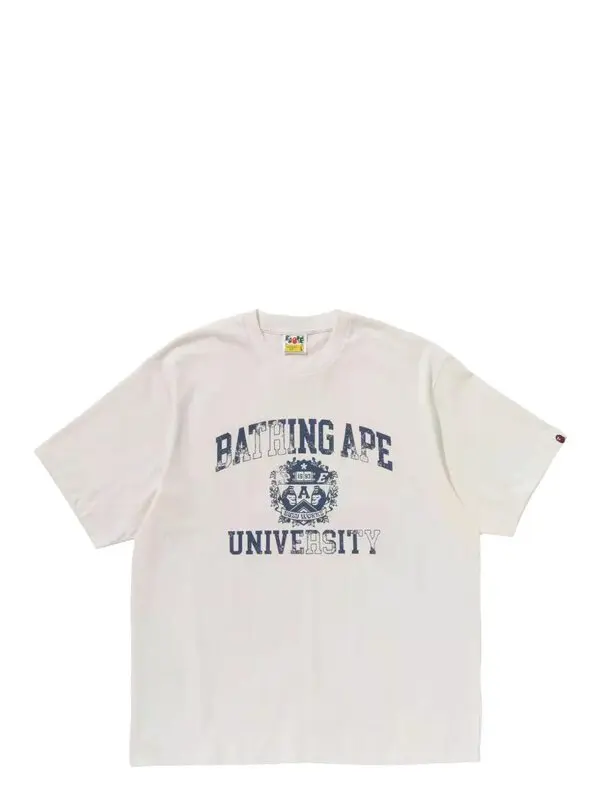 A BATHING APE Graphic-print T-shirt - Neutrals